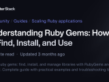 Understanding Ruby Gems How To Find Install And Use Better Stack