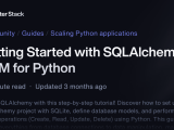 Getting Started With Sqlalchemy Orm For Python Better Stack Community