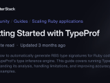Getting Started With Typeprof Better Stack Community