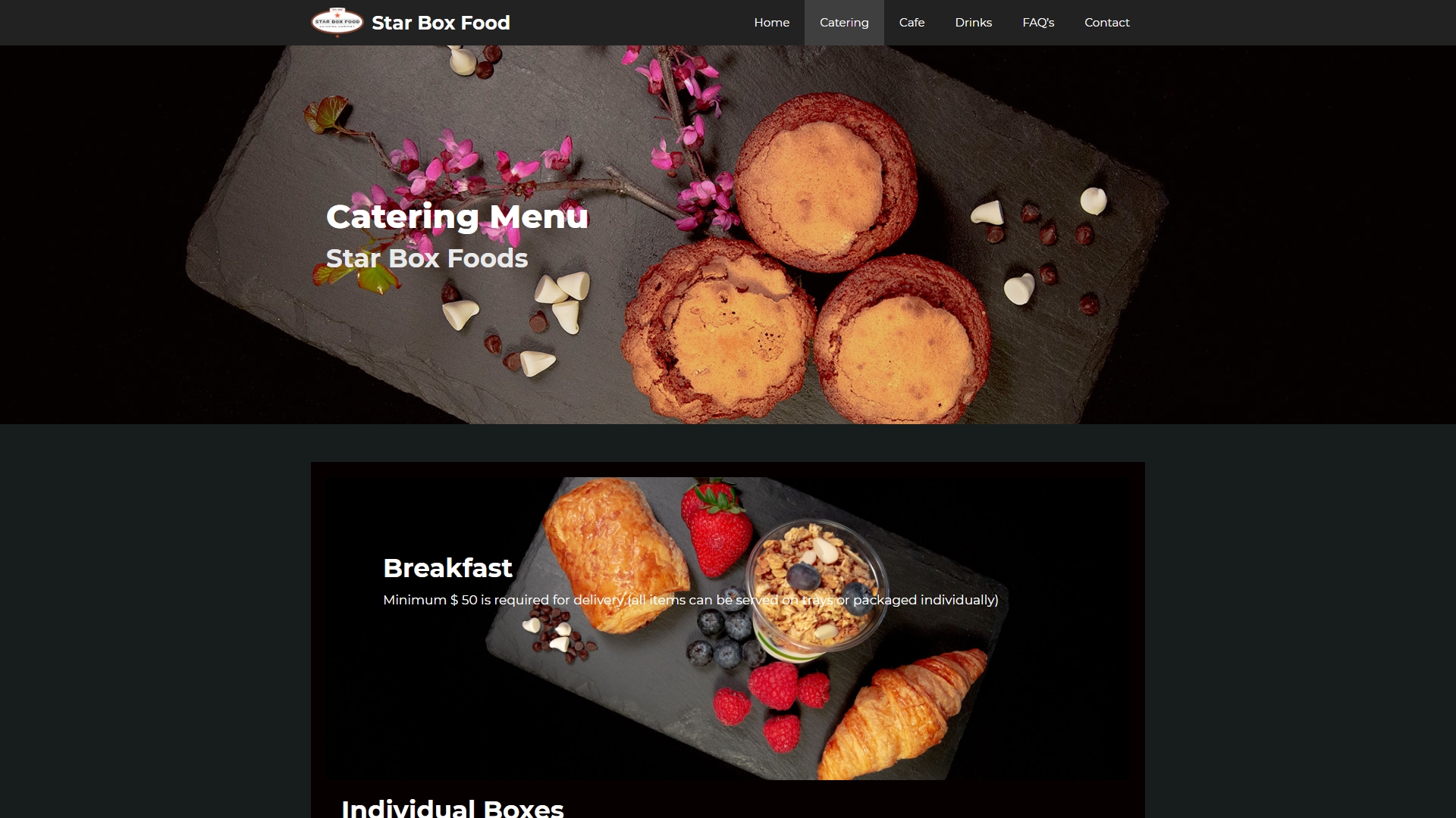 Starbox Food - Beverage Design Services