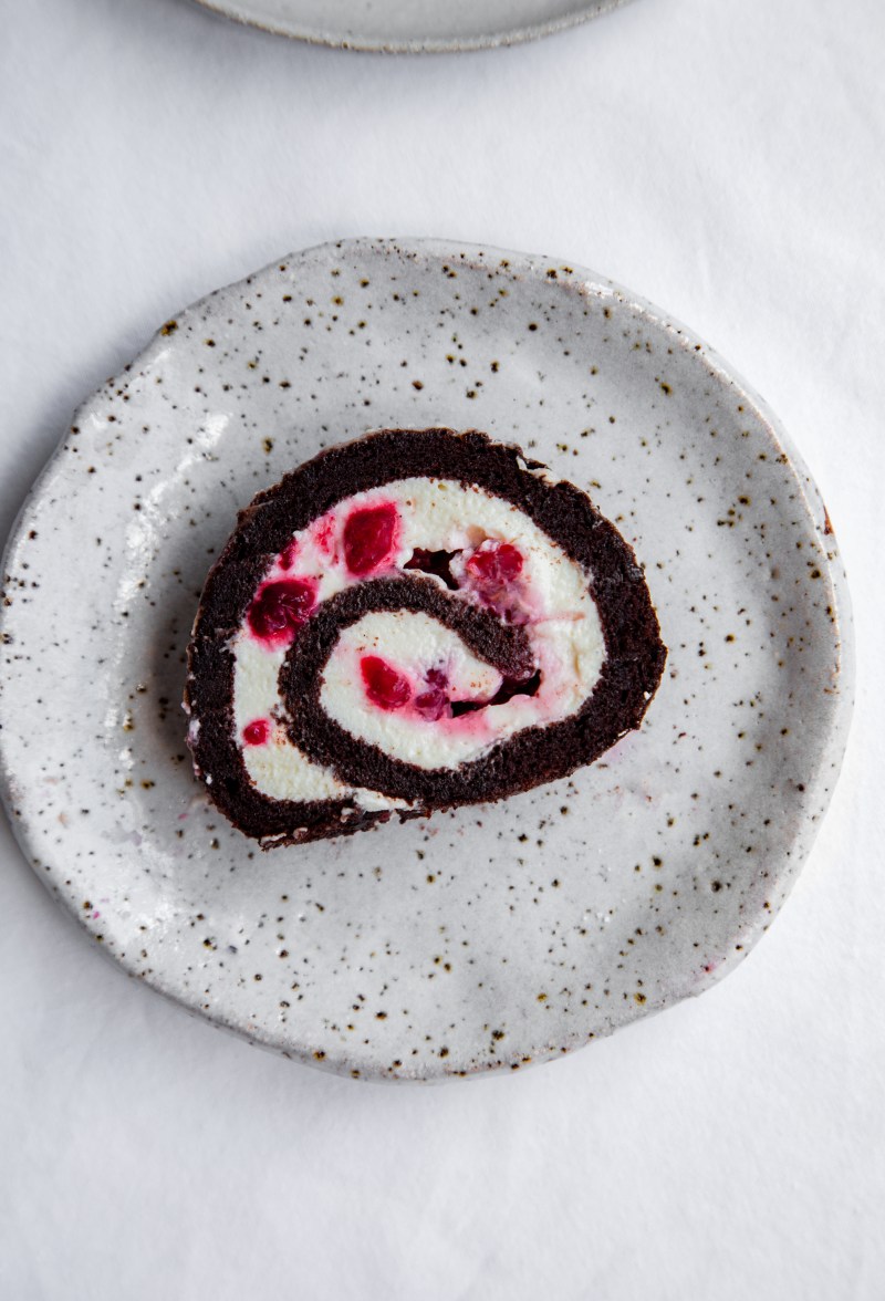 Chocolate and Raspberry Roulade – Beyond Our Sky