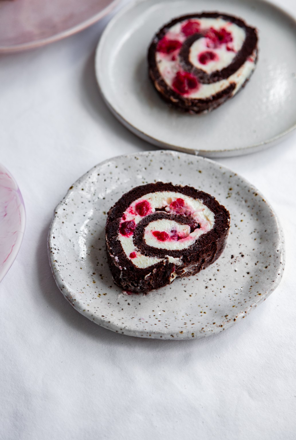 Chocolate and Raspberry Roulade – Beyond Our Sky
