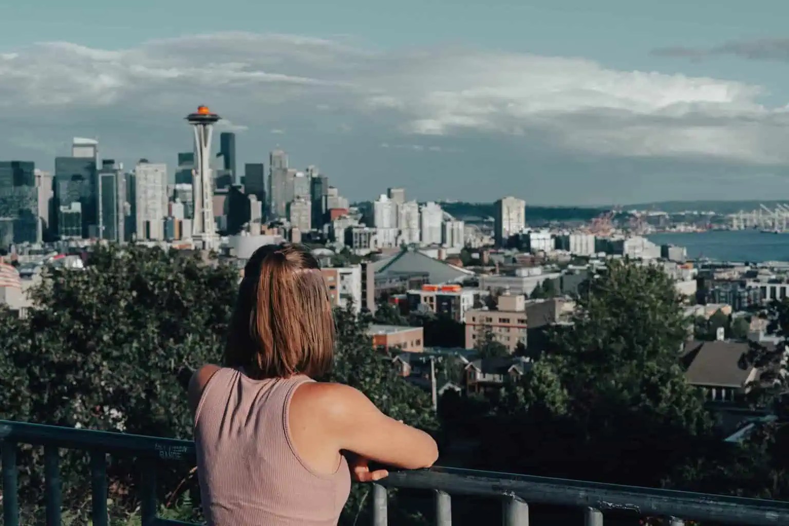 Best View of the Seattle Skyline at Night: Kerry Park