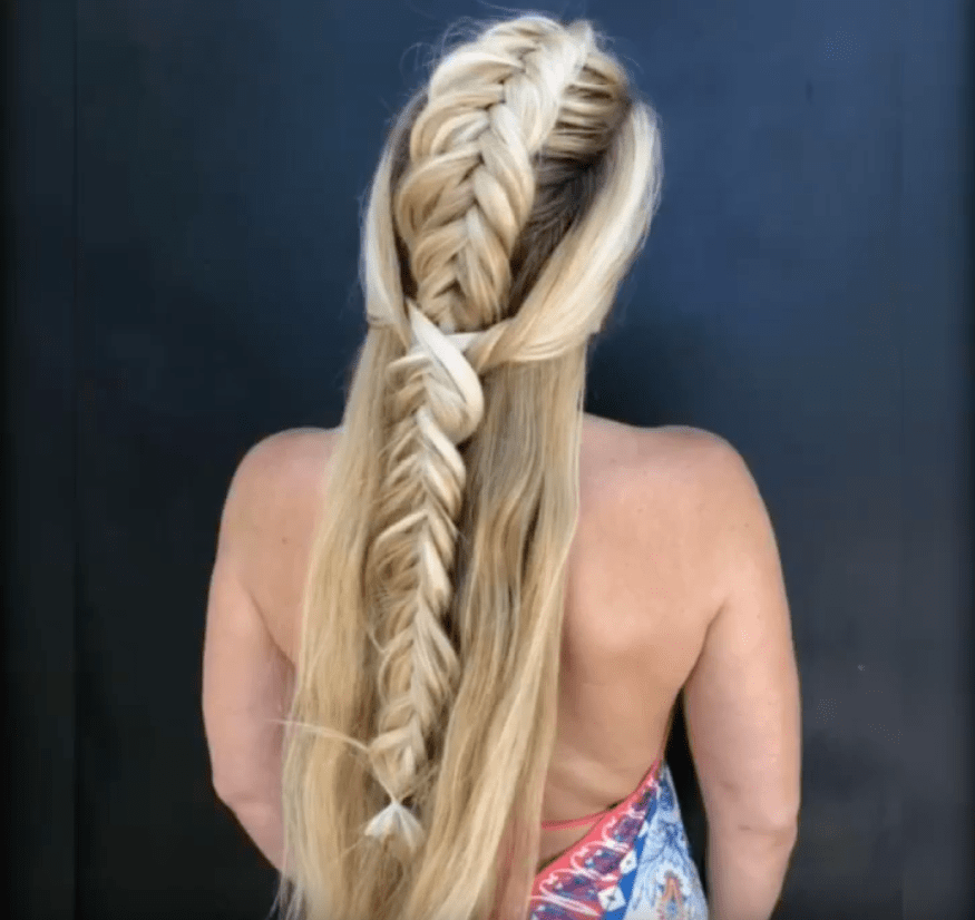 DUTCH FISHTAIL BRAID - Beyond the Ponytail