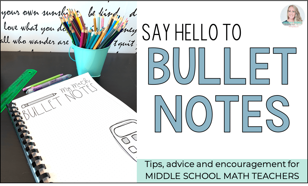 Say Hello to Bullet Notes - Beyond the Worksheet