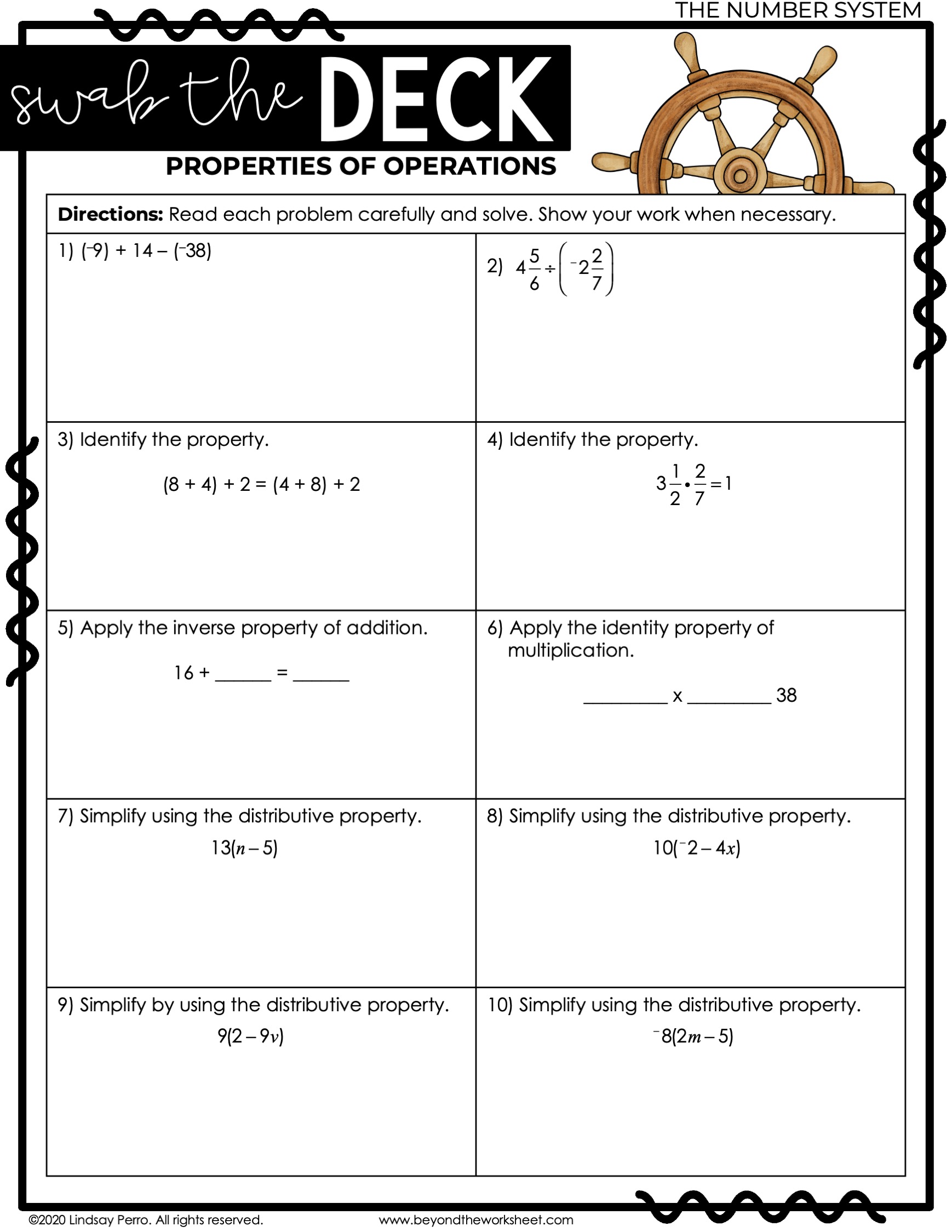 Math Mystery Reviews - Beyond the Worksheet with Lindsay Gould