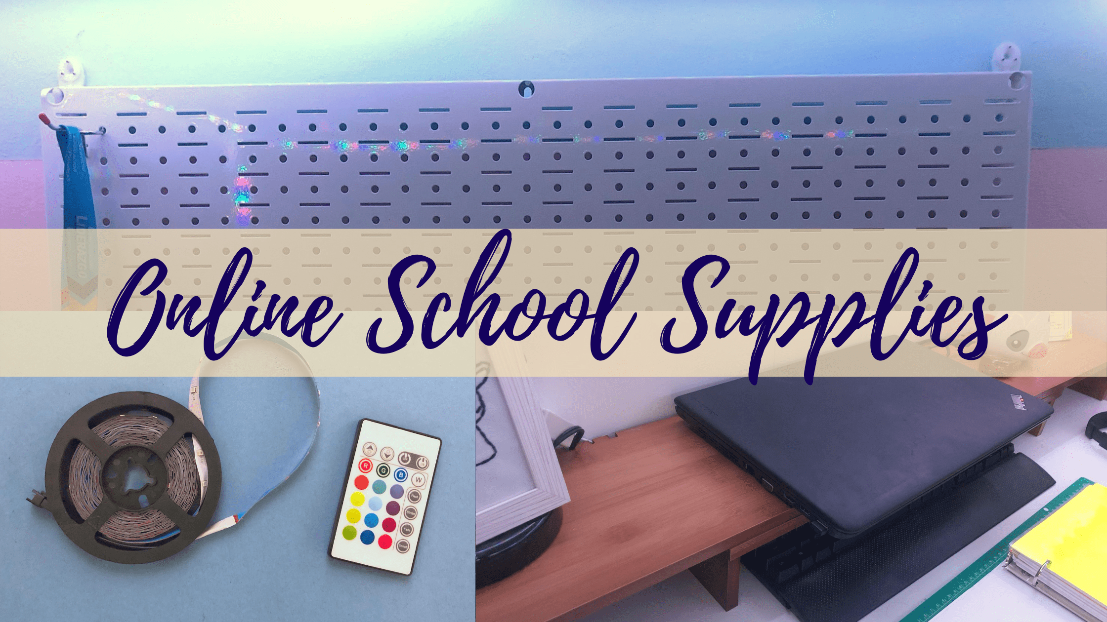 Online School Supplies - Tech And Organizational | Be Yourself Studios