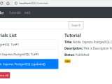 React Node Js Express Postgresql Example Build A Crud App Bezkoder