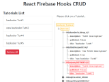 React Firebase Using Hooks Crud With Realtime Database Example Bezkoder