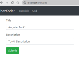 Angular 8 Spring Boot Postgresql Example A Crud App Bezkoder