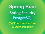 Spring Boot Spring Security Postgresql Jwt Authentication Example