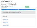 Angular 11 File Upload Example With Progress Bar Bootstrap Bezkoder