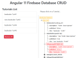 Angular 11 Firebase Crud Realtime Db Angularfiredatabase Bezkoder