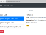 Angular 11 Spring Boot Mongodb Example Crud Application Bezkoder