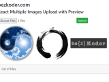React Multiple Images Upload With Preview Example Bezkoder
