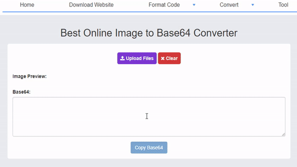 Free Online Image To Base64 Converter Bfo Tool