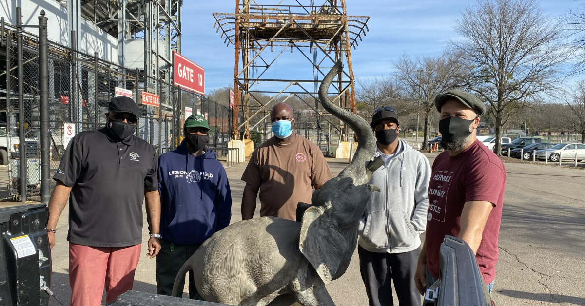 Found! Original Miss Fancy rediscovered at Legion Field [PHOTOS] | Bham Now