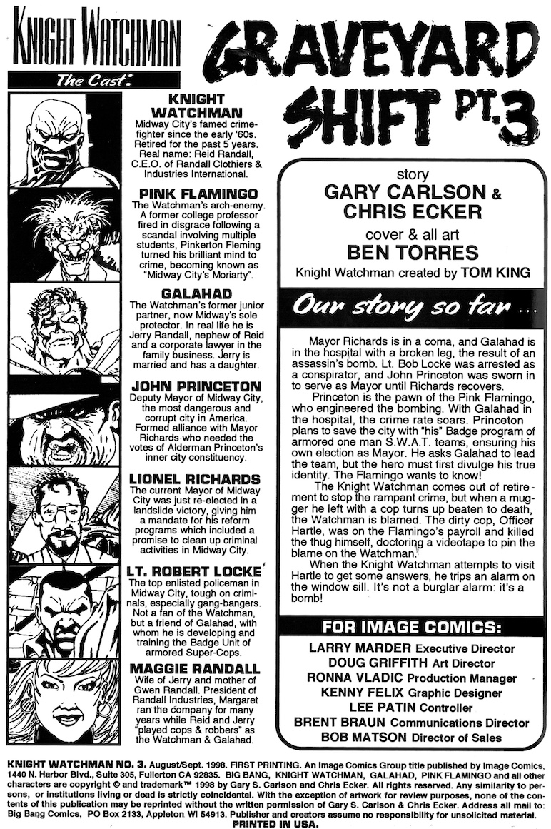 BB Chronological 39: Knight Watchman #3