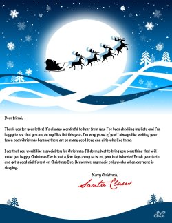 Carta a Papá Noel personalizada – Letter from Santa: Create a ...