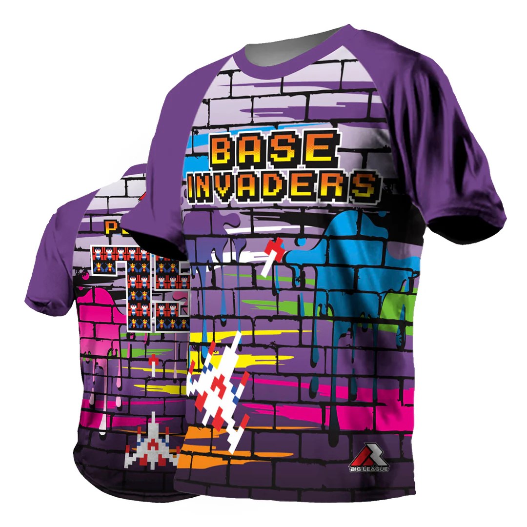 Base Invaders Softball Custom Jersey