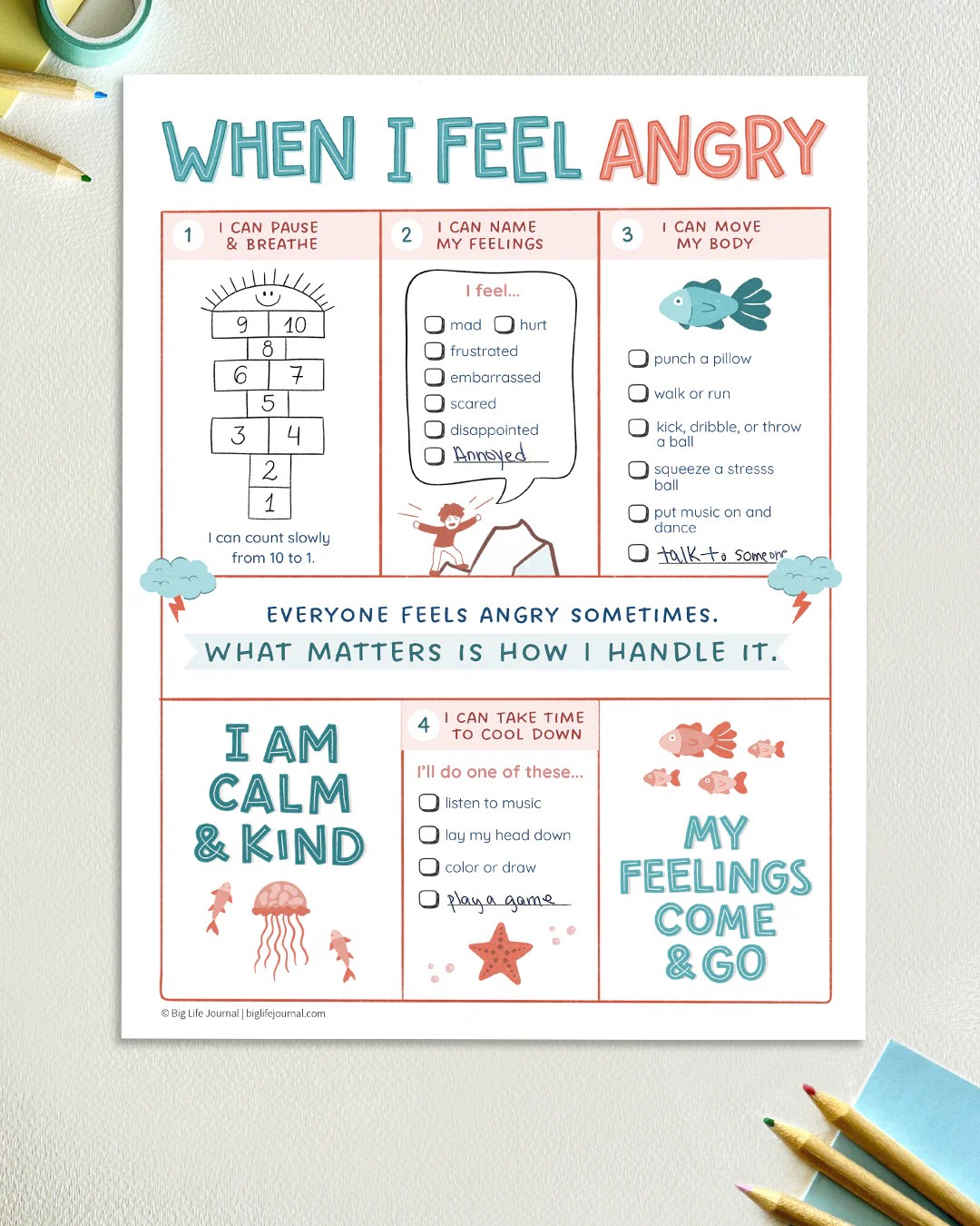 Emotional Intelligence Kit Pdf Ages 5 11 Big Life Journal