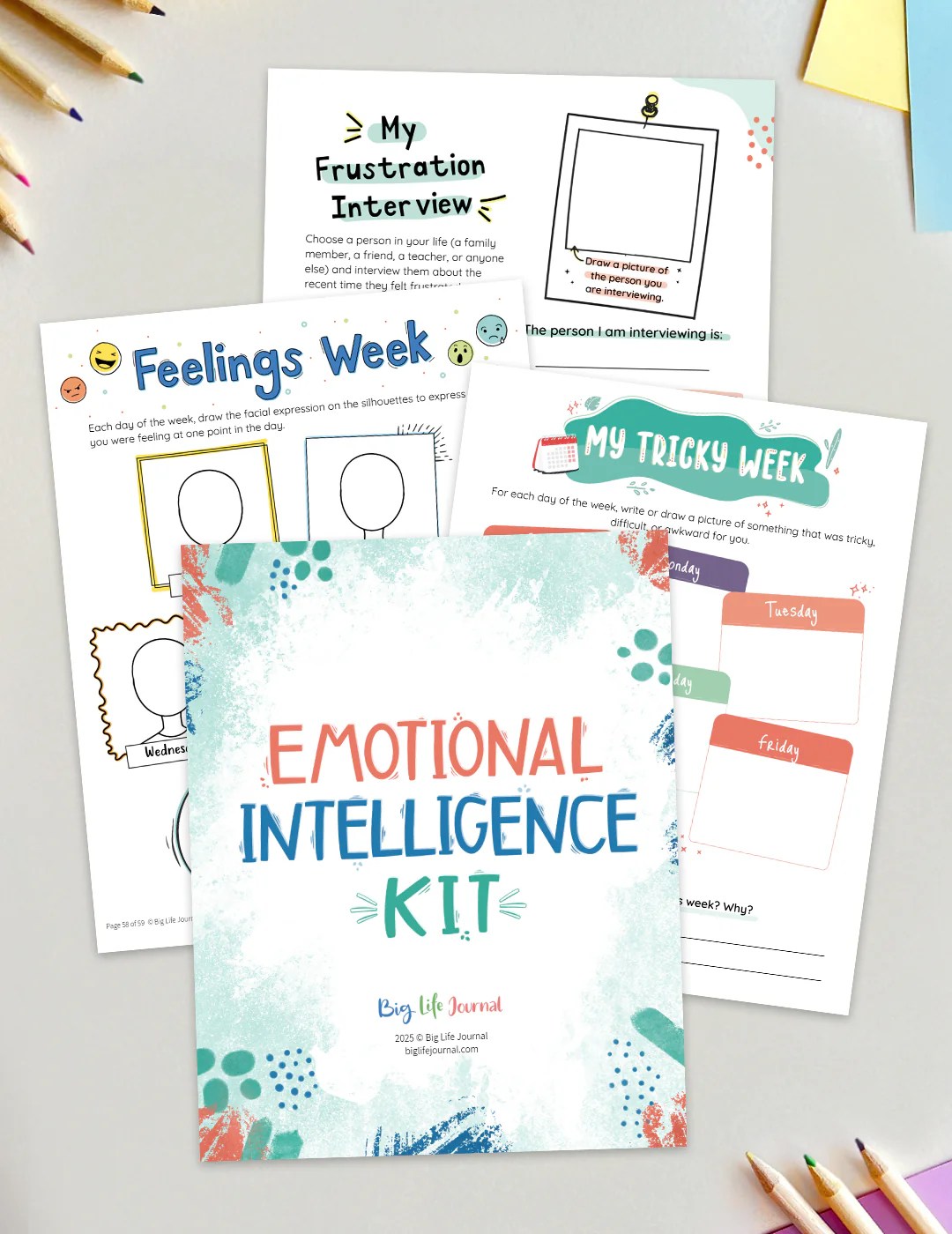 Emotional Intelligence Kit Pdf Ages 5 11 Big Life Journal