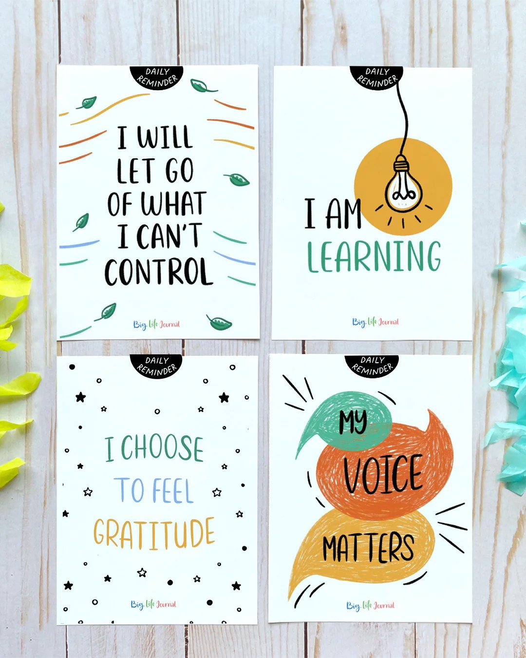 Affirmations And Daily Reminders Pdf Big Life Journal