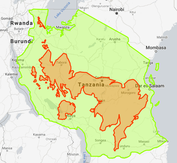 You Can Now Drag And Drop Whole Countries To Compare Their Size Big Think