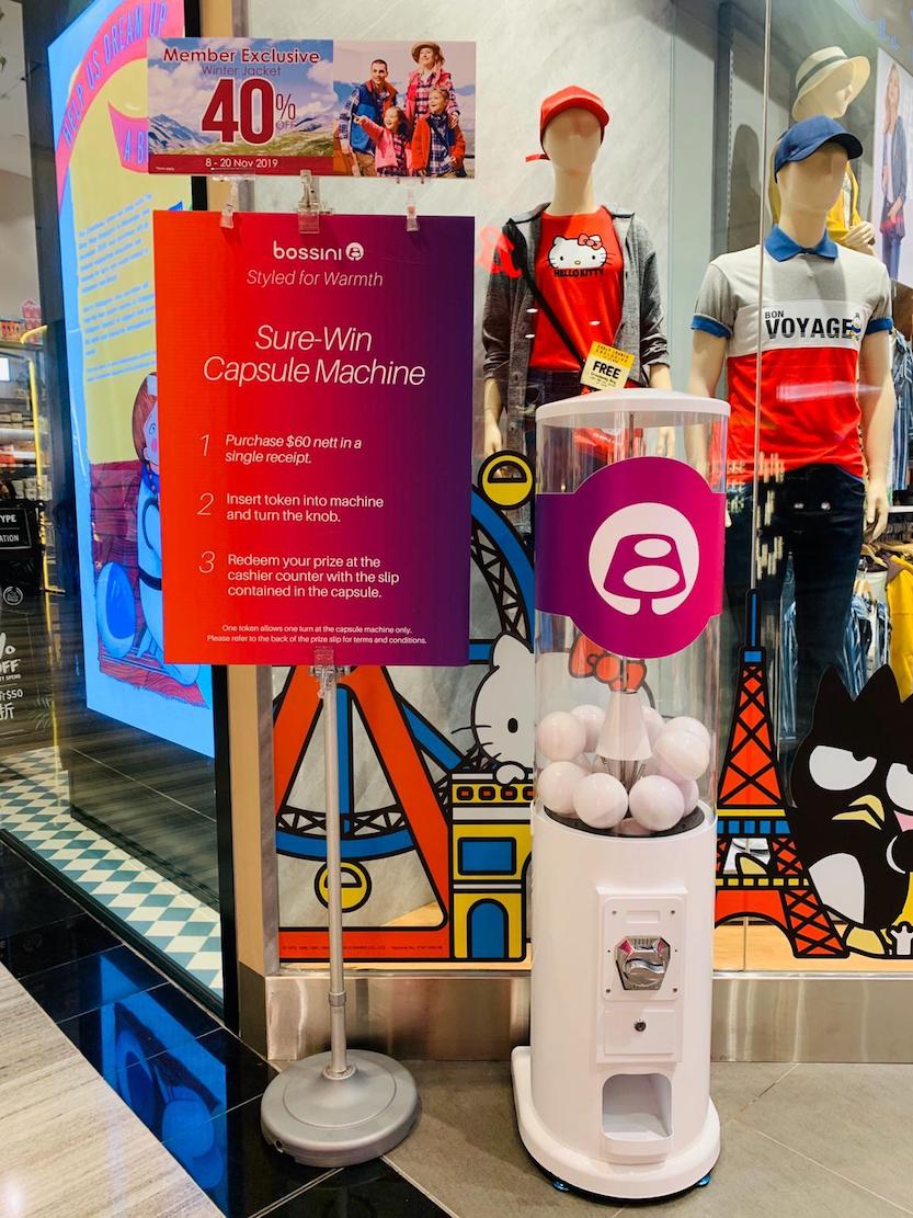 Customised Gashapon Machine Singapore | Big Top