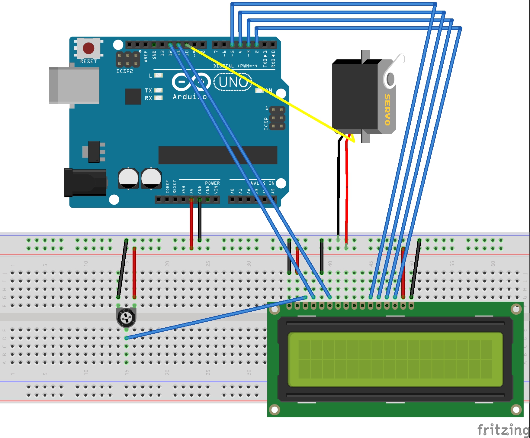 Lcd Wiring Diagram Arduino