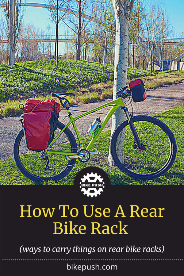 How to Use a Rear Bike Rack - Carry Gear [THE RIGHT WAY]