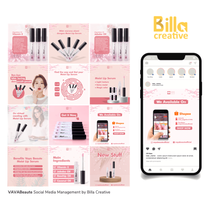 Social Media Management - Billa Creative - Social Media Management