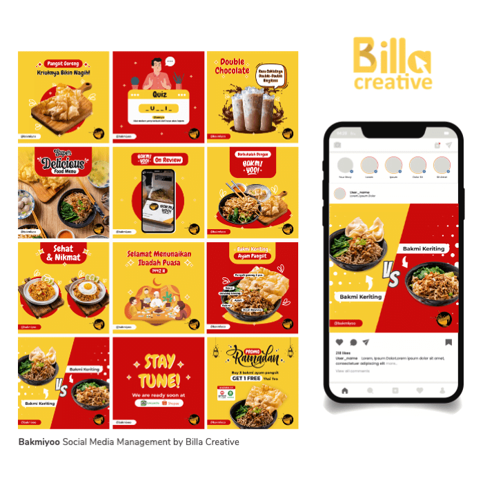 Social Media Management - Billa Creative - Social Media Management