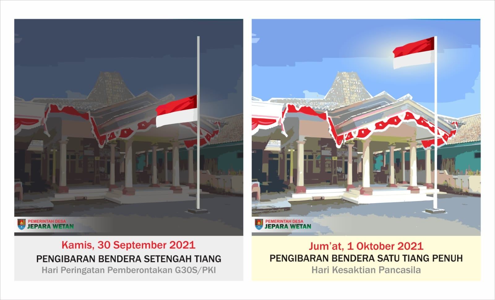 Masyarakat dan Instansi Pemerintah Diminta Kibarkan Bendera Setengah ...