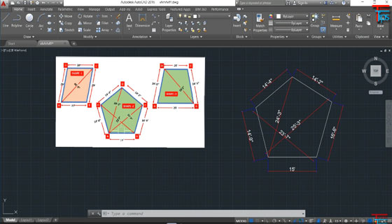 How to design irregular shape in AutoCAD | BIM Outsourcing