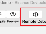 Remote Debug Binance Open Platform