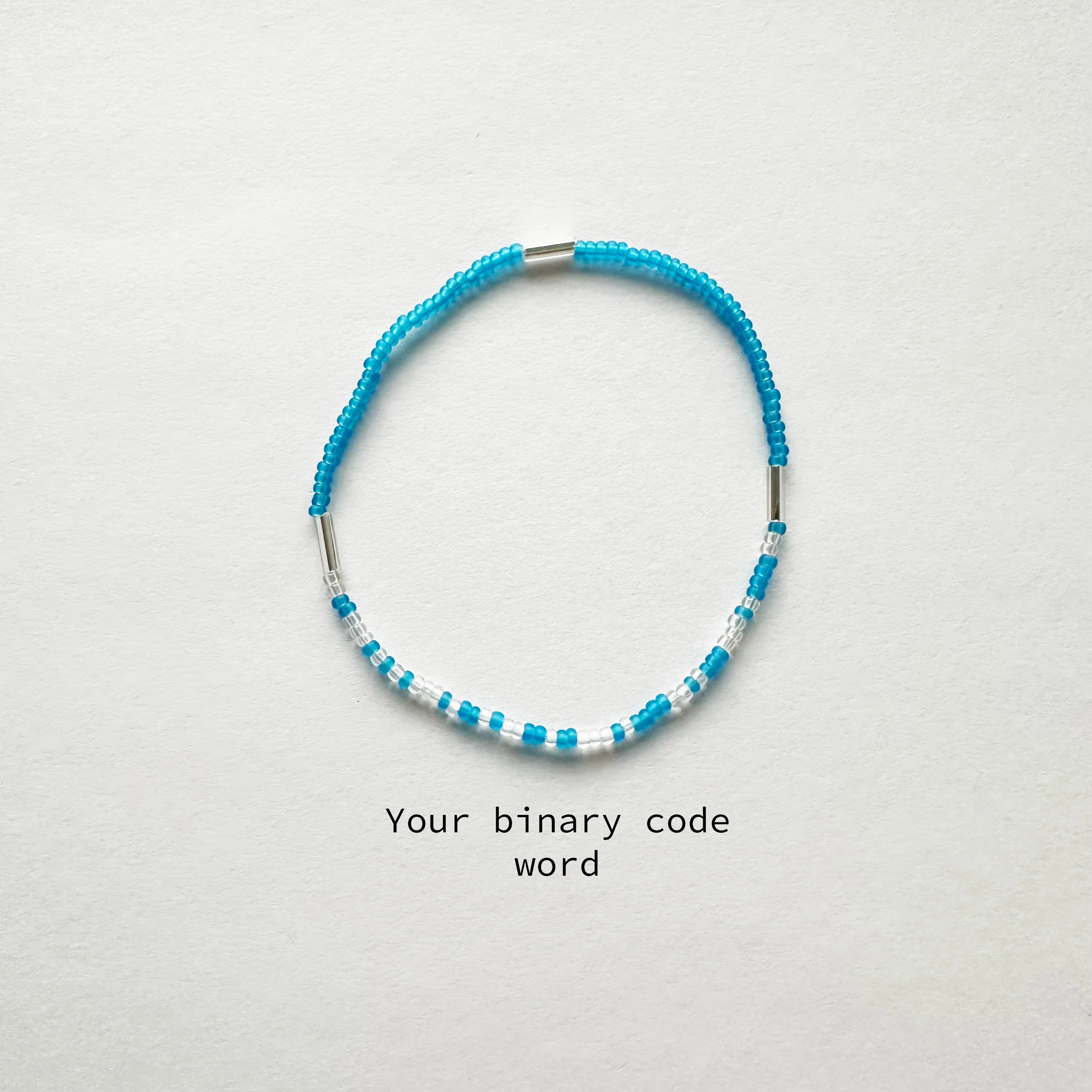 Custom Word Binary Code Bracelet The Binary Code Shop By Uplighten