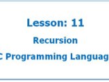 Recursion In C Programming