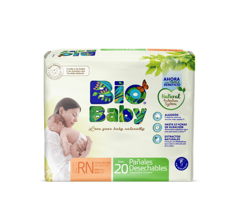 Pañales BioBaby - Natural Protection System