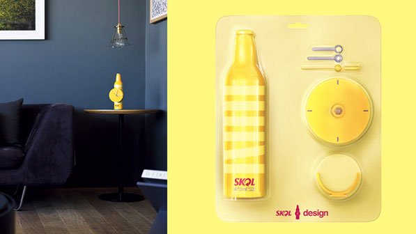 SKOL CRIA GARRAFA RECICLADA - BioRetrô