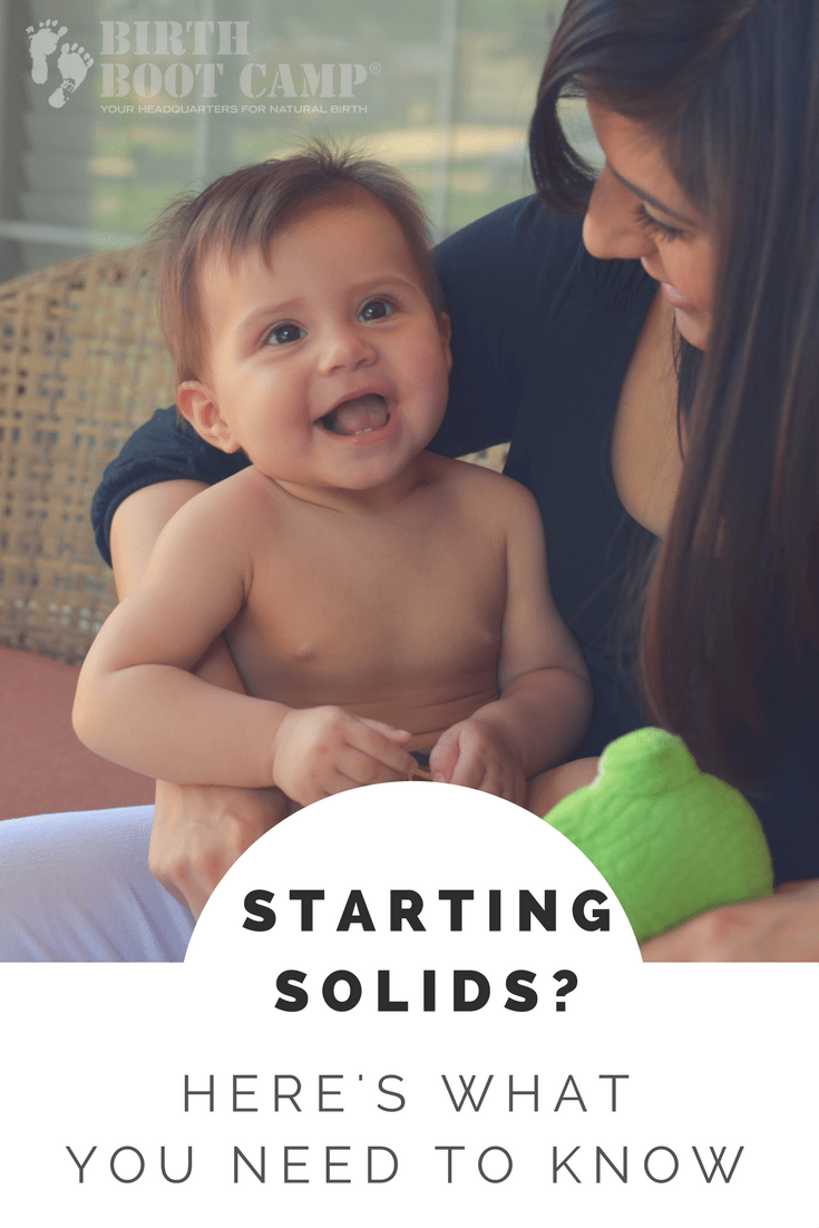 Starting Solids- Here's What You Need To Know About Baby's First Foods