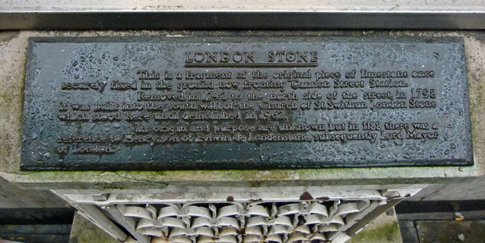 The London Stone - A Bit About Britain