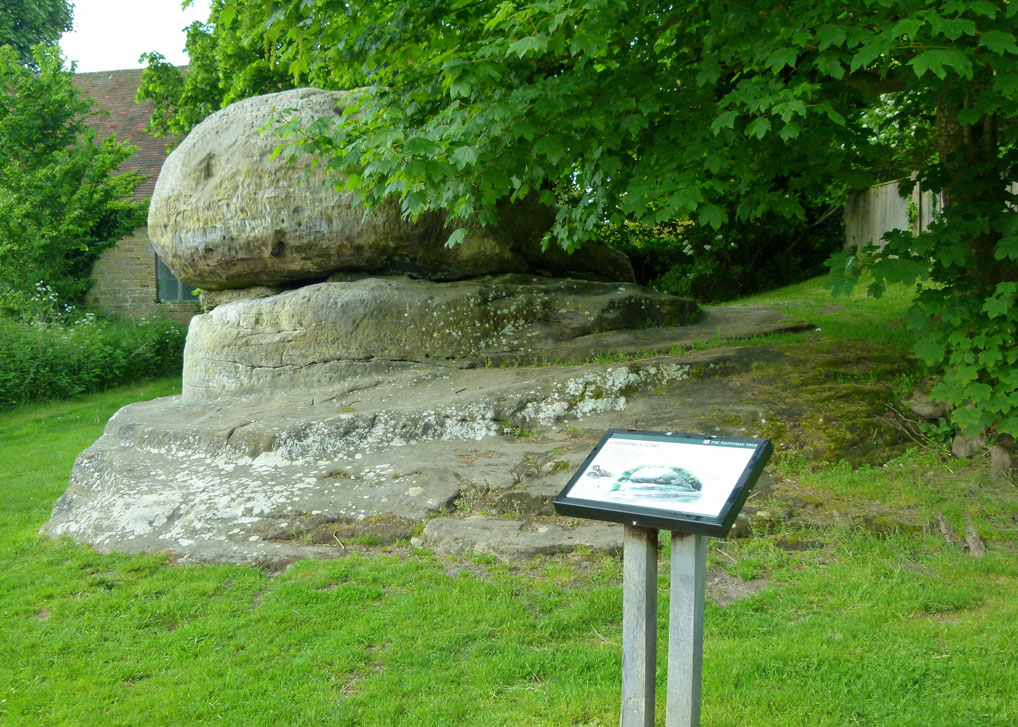 Chiddingstone's Chiding Stone - A Bit About Britain