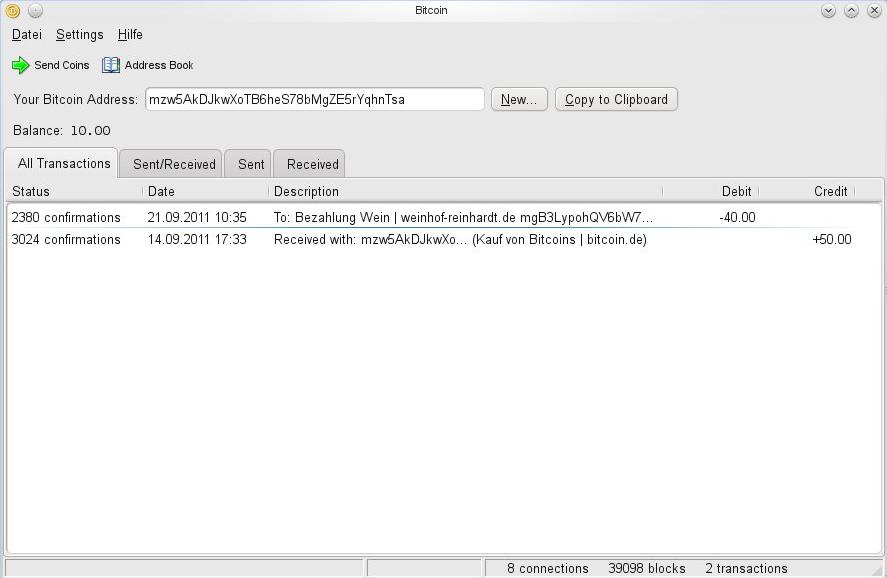 Der Bitcoin Client – BitcoinBlog.de – das Blog für Bitcoin und andere ...