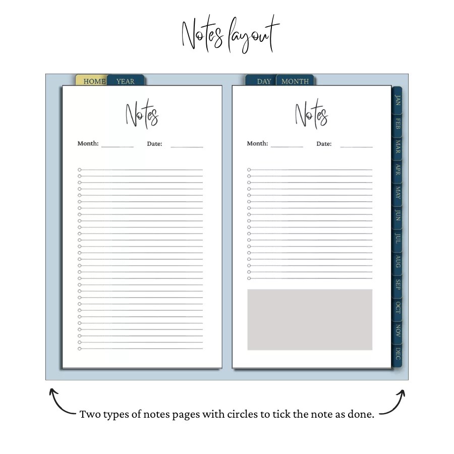 The Ultimate Student’s Planner | Blue - BlancPlanner