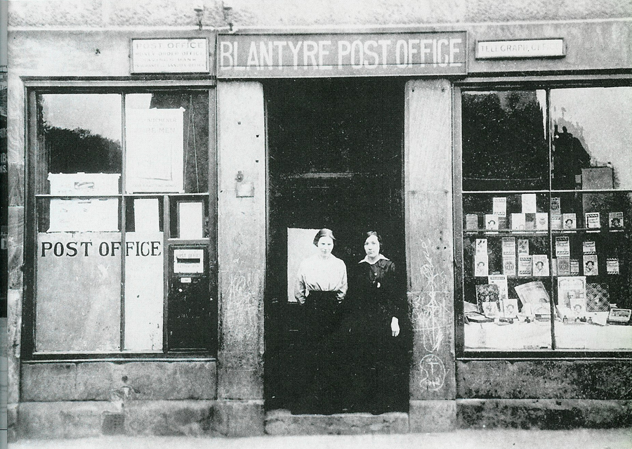 Low Blantyre Post Office - Blantyre Project - Official History, Lanarkshire