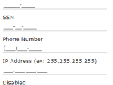 Blazor Masked Input Component