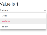 Value Binding In Blazor Dropdown List Component Syncfusion
