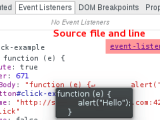 Event Listeners Down And Dirty With Chrome Developer Tools