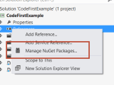 Code First Using Entity Framework 5 With Example